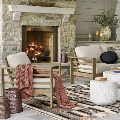 Navarro Outdoor Performance Rug | Grandin Road