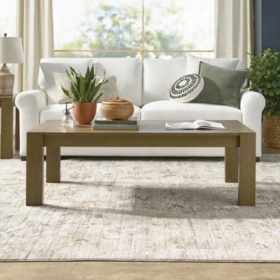 Lewis Coffee Table, 56" | Grandin Road