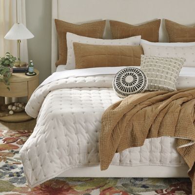 Cotton Embroidered Dream Quilt | Grandin Road