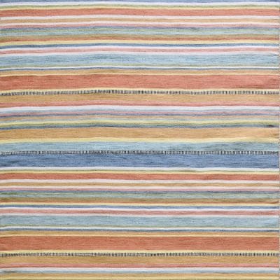 Merida Striped Outdoor Rug | Grandin Road