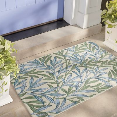 Leafy Vines Layering Door Mat | Grandin Road