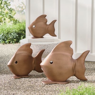 Garden Fish Statue | Grandin Road