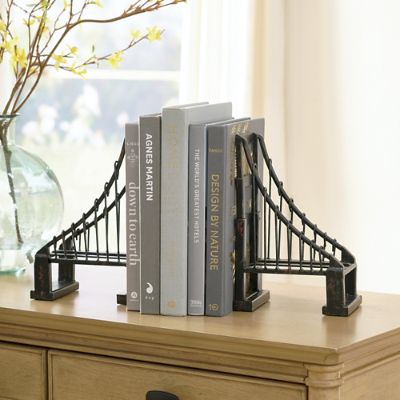 Iron Bridge Bookends | Grandin Road