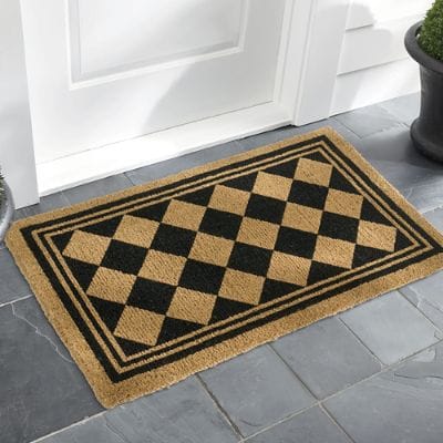 Harlequin Coir Door Mat | Grandin Road