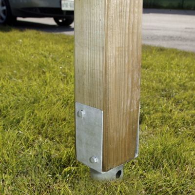 Signature No Dig Mailbox Post Anchor | Grandin Road