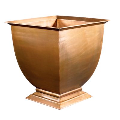 Copper Footed Outdoor Planters | Grandin Road