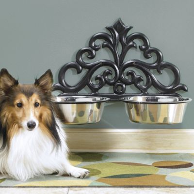 Wall-mount Dog Feeder | Grandin Road