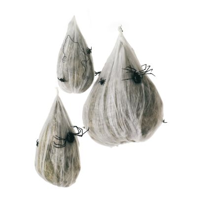 Set of Three Halloween Spider Larva Balls | Grandin Road