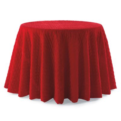 Quilted Red Tablecloth | Grandin Road