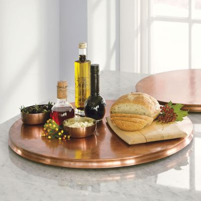 Copper Lazy Susan | Grandin Road