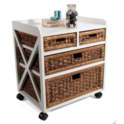 4-drawer Mobile Organizer | Grandin Road