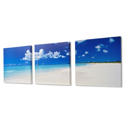 Deserted Beach Triptych | Grandin Road