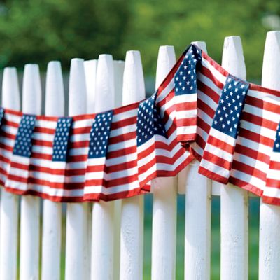 Martha Stewart Flag Garland | Grandin Road