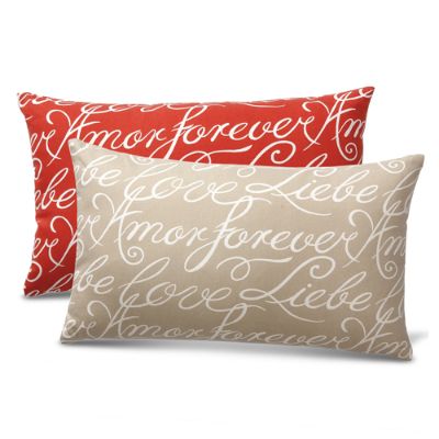 Love Forever Throw Pillow | Grandin Road