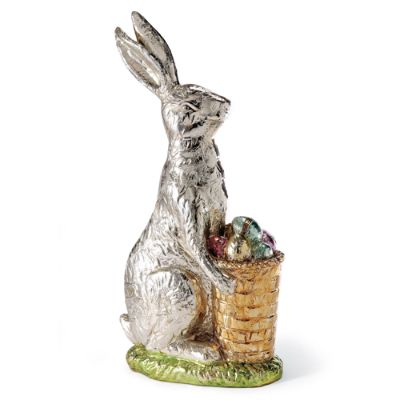 Martha Stewart Silver Foil Bunnies | Grandin Road