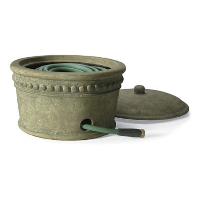 Beaded Stonecast Hose Pot | Grandin Road