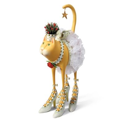 Patience Brewster Buffy Cat Figure | Grandin Road