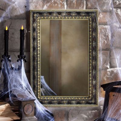 Animated Halloween Haunted Magic Mirror | Grandin Road