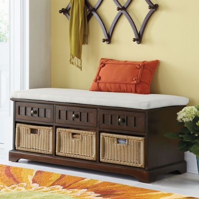 Chelsea Storage Bench | Grandin Road