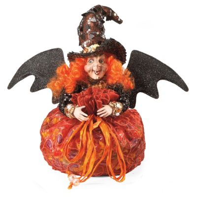 Mark Roberts Diva Witch Halloween Candy Bag | Grandin Road