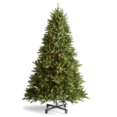 Instant Shape Grand Fir Christmas Tree with FlipTree Stand | Grandin Road