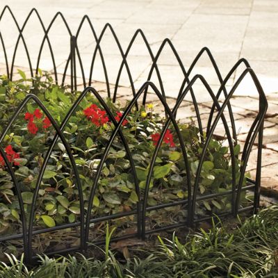 Set of Six Gothic Garden Edging | Grandin Road