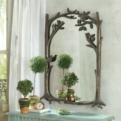 Perching Birds Mirror | Grandin Road