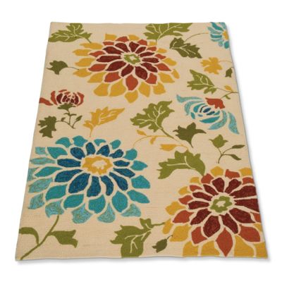 Share a Little Sunshine Outdoor Rug | Grandin Road