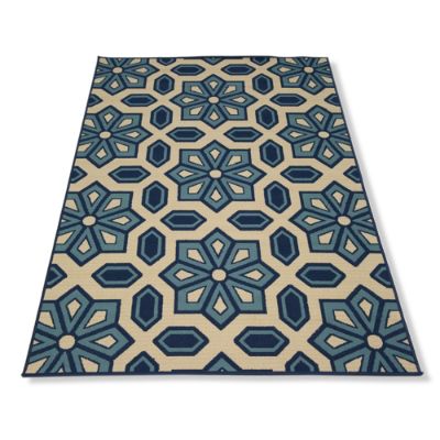 Cayman Outdoor Mosaic Rug | Grandin Road