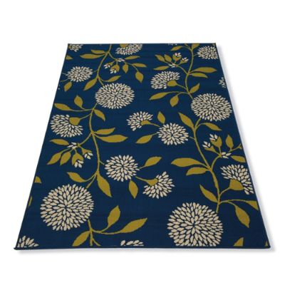 Cayman Outdoor Dahlia Rug | Grandin Road