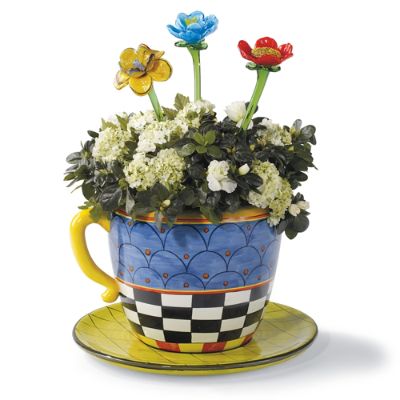 Piper Teacup Planter | Grandin Road