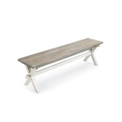 All-weather Farmhouse Table and Bench | Grandin Road