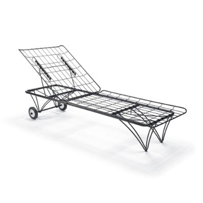 All-weather Wire Chaise | Grandin Road