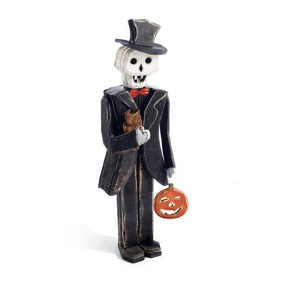 Artisan-crafted Wooden Corpse Figures | Grandin Road