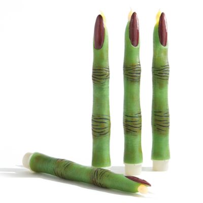Set of Two Witch Finger Taper Candles | Grandin Road