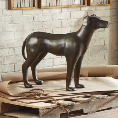Life-size Dog Sculpture | Grandin Road