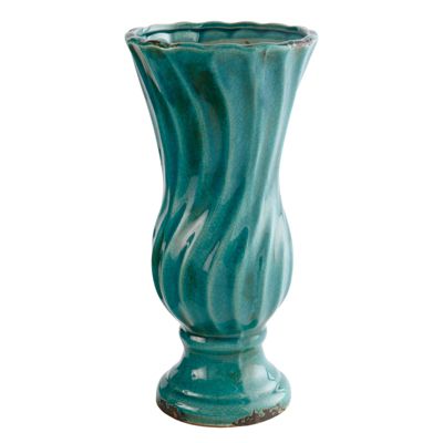 Swirl Ceramic Vase | Grandin Road
