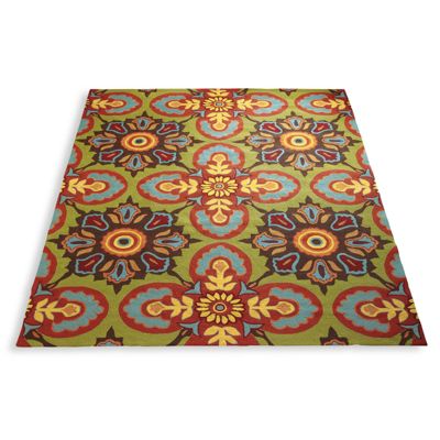 Talavera Tile Outdoor Rug | Grandin Road