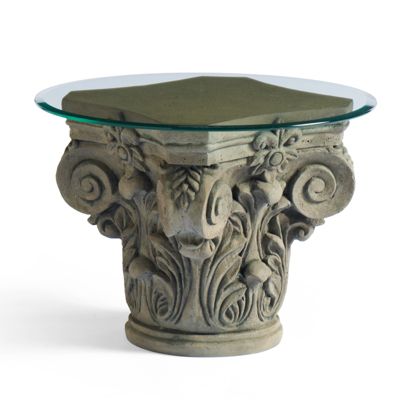 Stonecast Corbel Table | Grandin Road