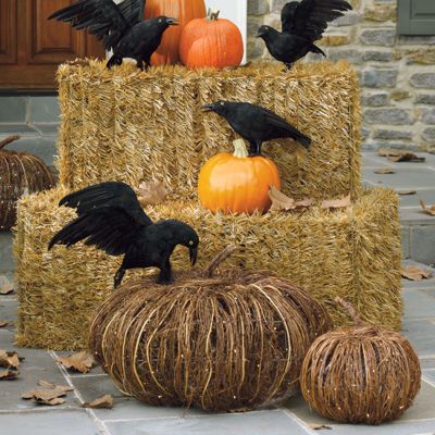 Scarecrow Harvest Scene | Grandin Road