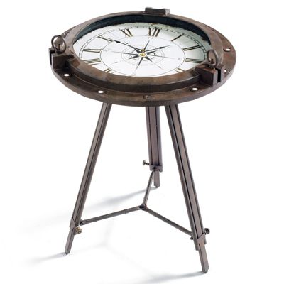 Tripod Clock Table | Grandin Road