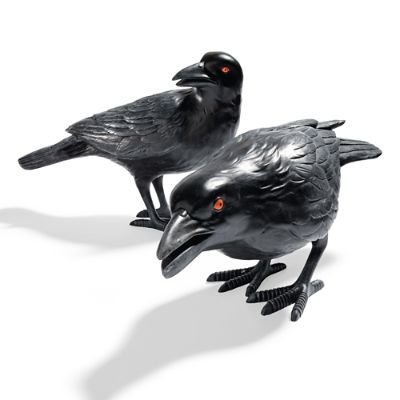 Yard Raven Figure | Grandin Road