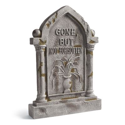 Gone But Not Forgotten Gravestone | Grandin Road