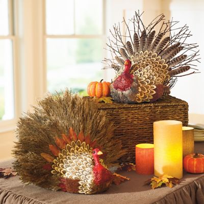 Natural Turkey Figure | Grandin Road