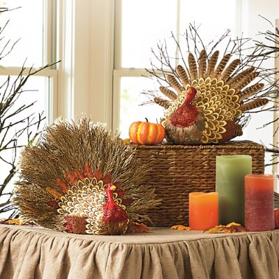 Natural Turkey Figure | Grandin Road