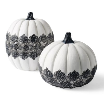 Lace Pumpkins | Grandin Road