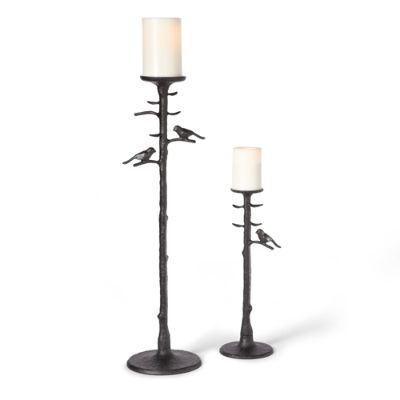 Bird Garden Candlestick | Grandin Road