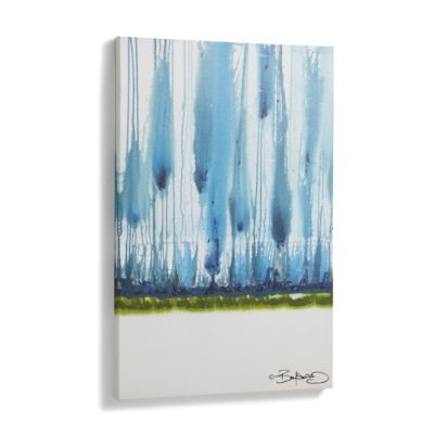 David Bromstad "Dripping Blue" Artwork | Grandin Road
