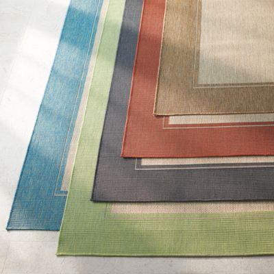 Classic Border Outdoor Rug | Grandin Road