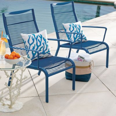 Belize Chair & Ottoman Set | Grandin Road